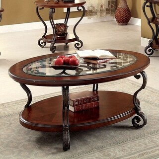 1pc Coffee Table Open Bottom Shelf - Bed Bath & Beyond - 42373196