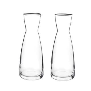 Bormioli Rocco Set of 2 Ypsilon Carafes - Bed Bath & Beyond - 42618704