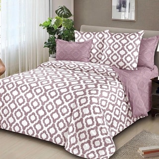 Wellco Twin Comforter Set - 2 Pieces All Season Bed Set Soft Polyester ...