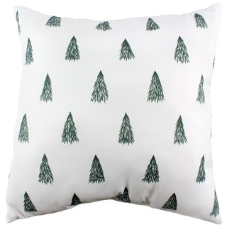 Pine Trees Patterned Double Sided Pillow - Bed Bath & Beyond - 32569373