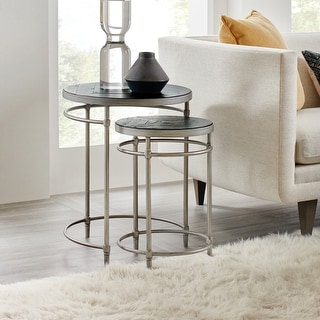 Hooker Furniture St Armand 2 Piece Wood Top Metal Nesting Table Set - Bed Bath & Beyond - 42714031