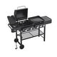 GDF Studio - Firecrest Pro All-in-One Propane Gas Grill with Griddle ...