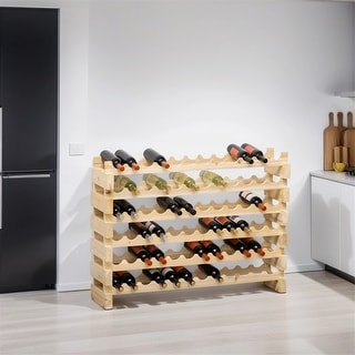 Stackable Wine Rack,Modular Storage Shelves,Freestanding Display Rack ...
