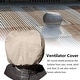 Wellco 19.6 in. Turbine Roof Vent Cover PVC Duty Waterproof Turbine ...