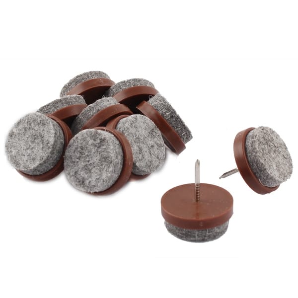 Furniture Cabinet Feet Felt Floor Protector Pad Nails 2.2cm Head Dia ...