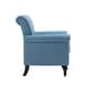 Mid-Century Modern Accent Chair Upholstered Lounge Armchair Single Sofa ...