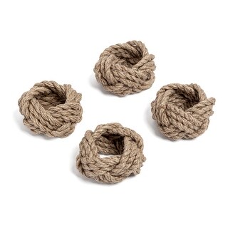over&back Woven Rope Napkin Rings (Set of 4) - 4 - Bed Bath & Beyond ...