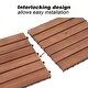 10 Pcs Patio 12"x 12" Acacia Wood 6-slat Deck Tiles - Bed Bath & Beyond ...