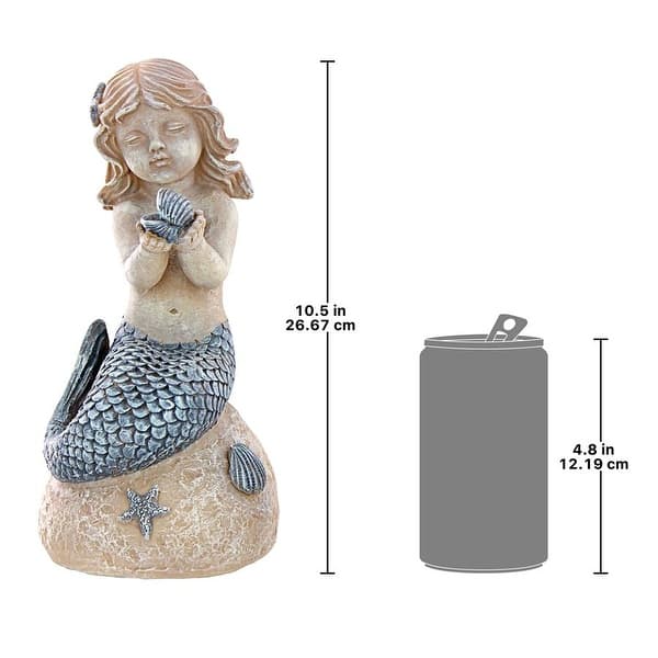 Design Toscano Jewels of the Deep Girl Mermaid Statue - Bed Bath ...