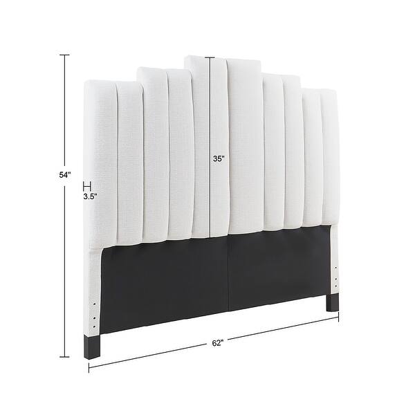 Hamilton Channel Tufted Queen Headboard - On Sale - Bed Bath & Beyond ...