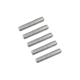 Fully Threaded Rod M6 x 30mm 1mm Pitch 304 Stainless Steel Right Hand ...
