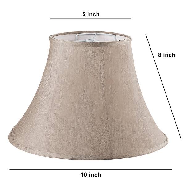Pyramid Brown Round Bell Stretched Spider Fitting Lamp Shades 5"x10"x8 ...