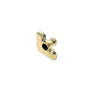 Carpet Rod Bracket Solid Brass Right Side Ball Renovators Supply - N/A ...