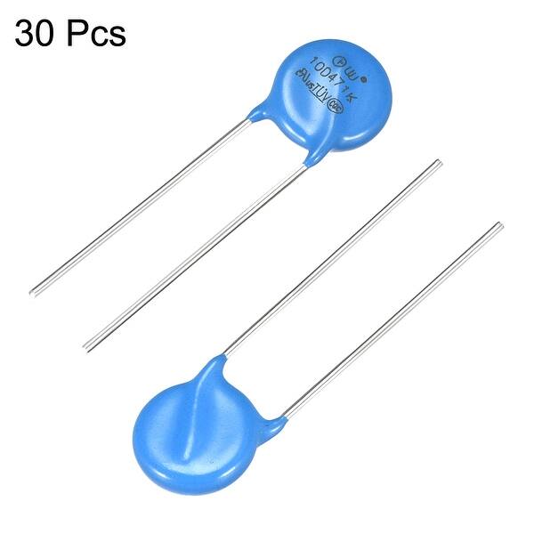 30Pcs Voltage Dependent Resistors AC 300V 10D471K Radial Lead Disc ...