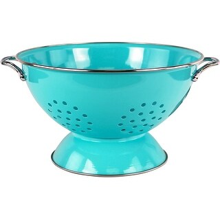 Calypso Basics by Reston Lloyd Powder Coated Enameled Colander, 5 Quart ...