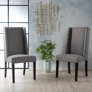 Kitchen Side Comfy Chairs Set of 2, Wingback Dining Chairs, Kitchen ...