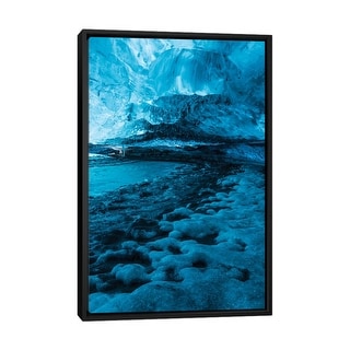 iCanvas "Iceland Vatnajokull Caves X" by David Clapp Framed - Bed Bath ...