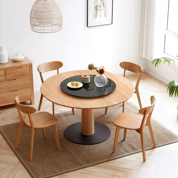 Natural Oak Dining Chair Modern Dining Table Chair Wooden Office Chair Living Room Side Chair Comfort Lounge Chair On Sale Bed Bath Beyond 41630361