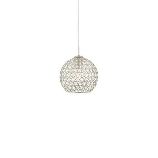 Livex Lighting Cassandra Single Light 9" Wide Crystal Mini Pendant ...