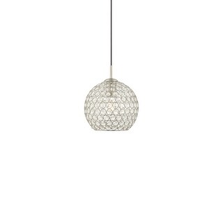 Livex Lighting Cassandra Single Light 9" Wide Crystal Mini Pendant ...