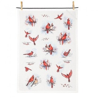 Allover Cardinals Tea Towel - Multicolor - Bed Bath & Beyond - 39287161