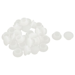 Plastic Push-in Type Hole Drilling Cover Tube Insert 10mm Dia 30pcs ...