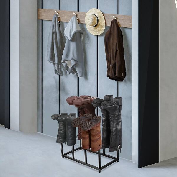 boot rack for closet