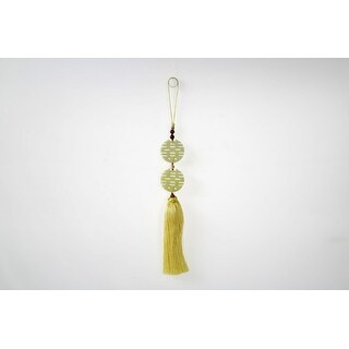 Artissance Hanging Decorative Jade Tassel-Royal Gold, 20 Inch Tall ...