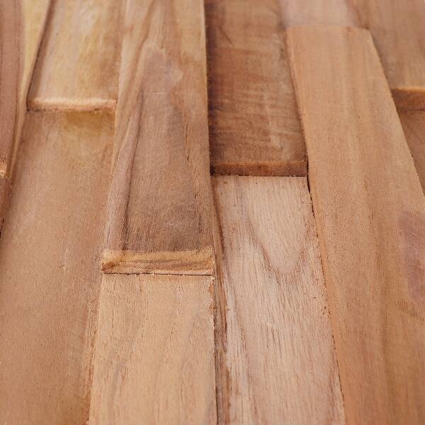 Teak Wall Panels - Bed Bath & Beyond - 38927837