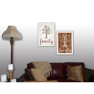 TrendyDecor4U Contemporary "Family Tree/ Roots" 2-Piece Vignette by ...