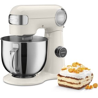 SMD-50CRM 5.5-Quart Digital Stand Mixer with 12-Speeds, 3 Preprogrammed ...