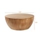 Bucket Shaped Coffee Table for Dining Room and Living Room - Bed Bath ...