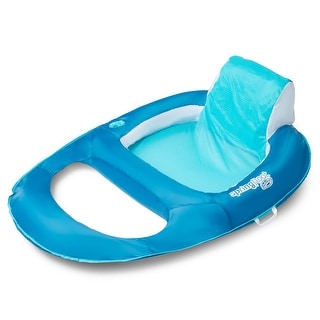 SwimWays Spring Float Mesh Recliner Floating Swimming Pool Water Lounge ...