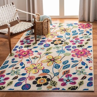 SAFAVIEH Handmade Four Seasons Meghan Floral Rug - Bed Bath & Beyond ...