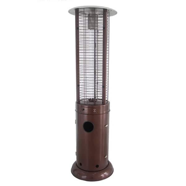 AZ Patio Heaters Round Commercial Glass Cylinder Patio Heater in ...