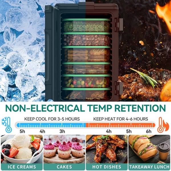 Moasis Food Pan Carrier 120L Food Pan Capacity Food Warmer - Bed Bath ...