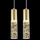Modern LED Mini Pendant Light Crystal Bubble Glass Hanging Ceiling ...