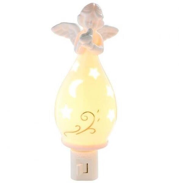 Porcelain Angel Night Light - Bed Bath & Beyond - 39963727