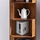 Corner Shelf, Multi-layer Corner Bookshelf, Bookcase, Display Rack ...