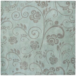 SAFAVIEH Handmade Soho Scrolls Grey New Zealand Wool Rug - On Sale ...