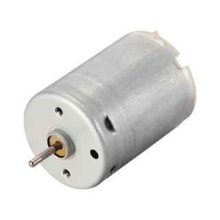 DC Motor 6V 13400RPM 0.05A Electric Motor Round Shaft for RC Boat Toys ...