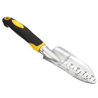 Garden Trowel Gardening Hand Shovel Aluminum Transplant Tool with Scale ...