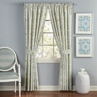 Waverly Astrid Window Drapery Pair - 100x84 - Bed Bath & Beyond - 17975982