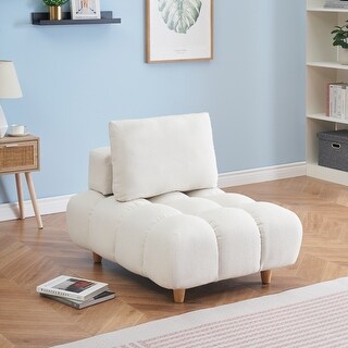 30 Inches Long, Teddy Sofa Fabric, with Spacious and Comfortable Seat ...