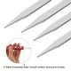 12pcs Kebob Skewers 40cmx7mmx2mm Flat Sticks with Wood Handle - Bed ...