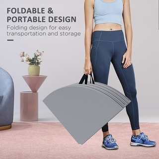 Soozier Pole Dance Crash Mat, Foldable Pole Padding Crash Pad with ...