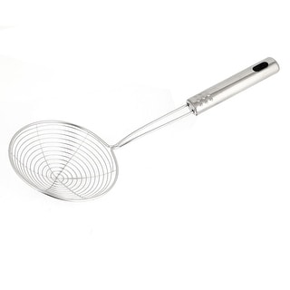 Kitchen Cookware 4.3" Diameter Net Colander Mesh Ladle 12.2" Long - Bed ...
