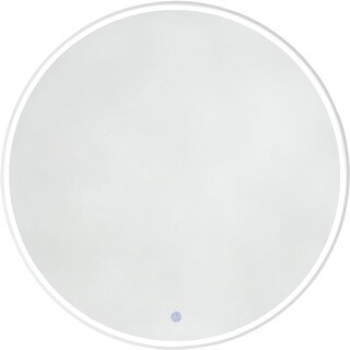 James Martin Vanities 933-M42 Cirque 42" x 42" Framed Bathroom Mirror ...