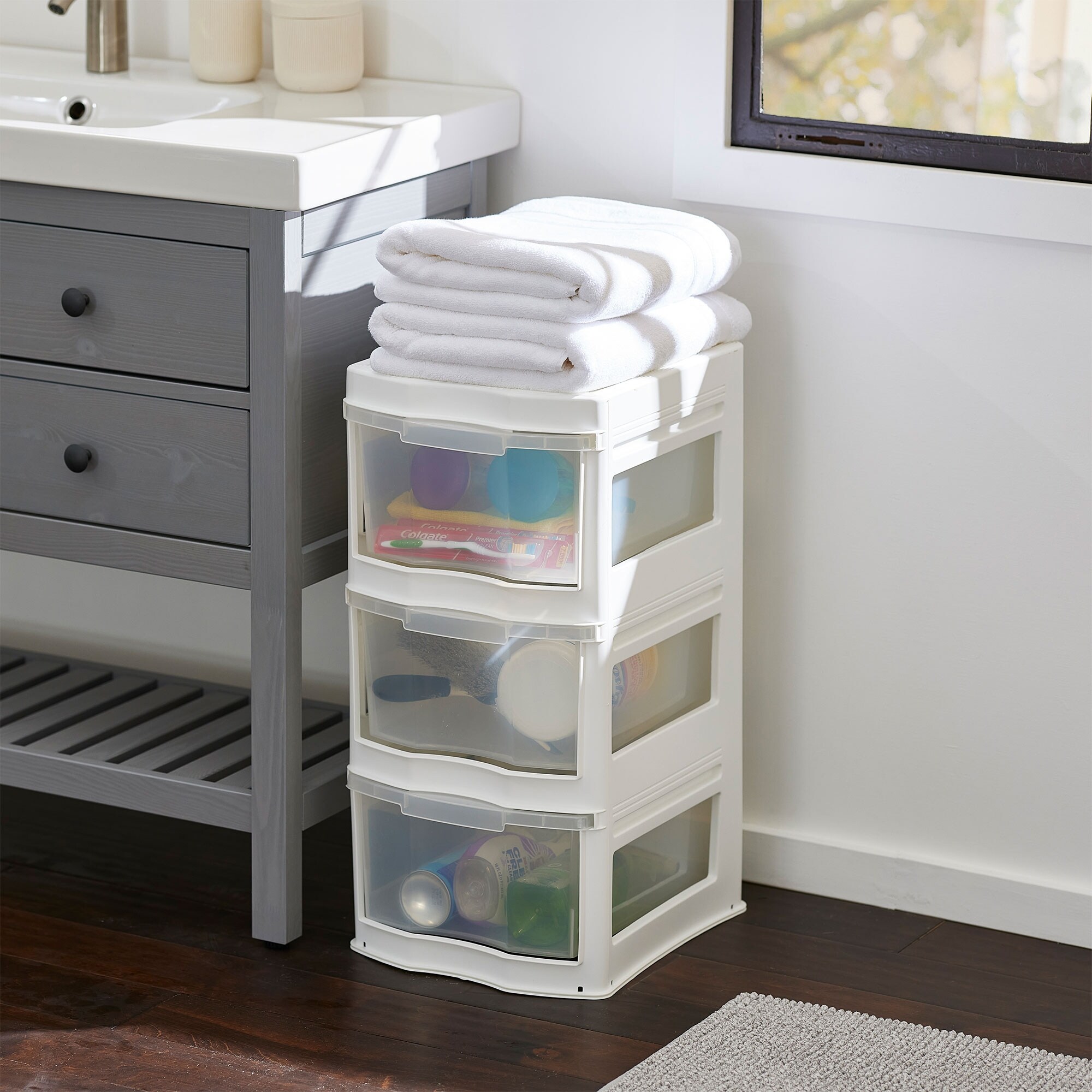 Table drawer plastic store