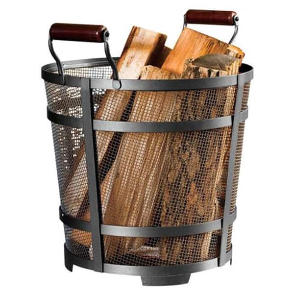 antique log bin